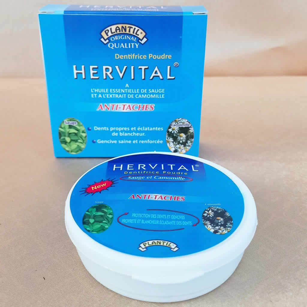 Dentifrice en poudre Hervital – AtZohras